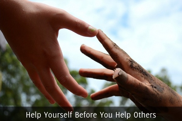 Help Yourself Before You Help Others - Self Stairway